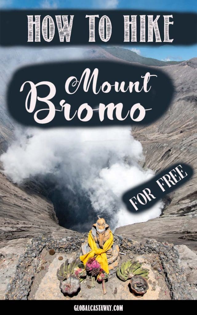 How to Hike Mount Bromo for Free, Without a Tour (+ with a secret path map)